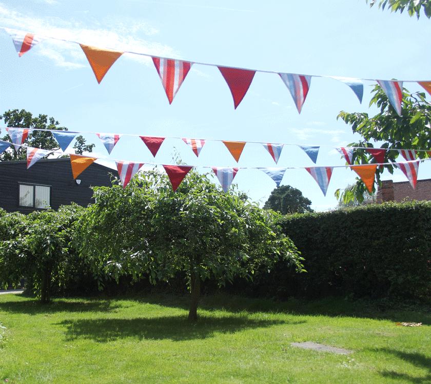 Multi Coloured Cotton Bunting | The Cotton Bunting Company