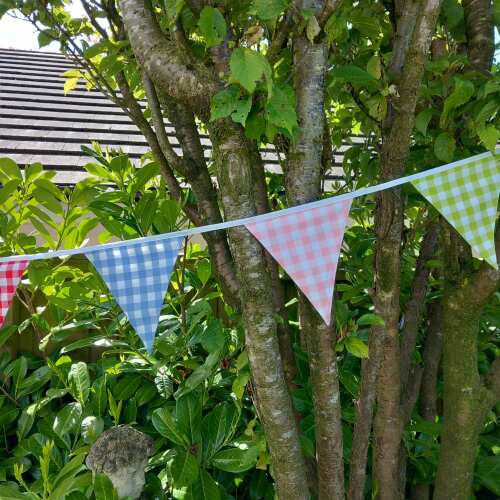 Checked Striped & Patterned Bunting | The Cotton Bunting Company
