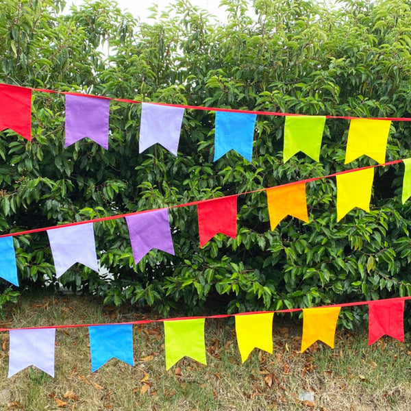 Multi-Coloured Swallowtail Bunting | The Cotton Bunting Company